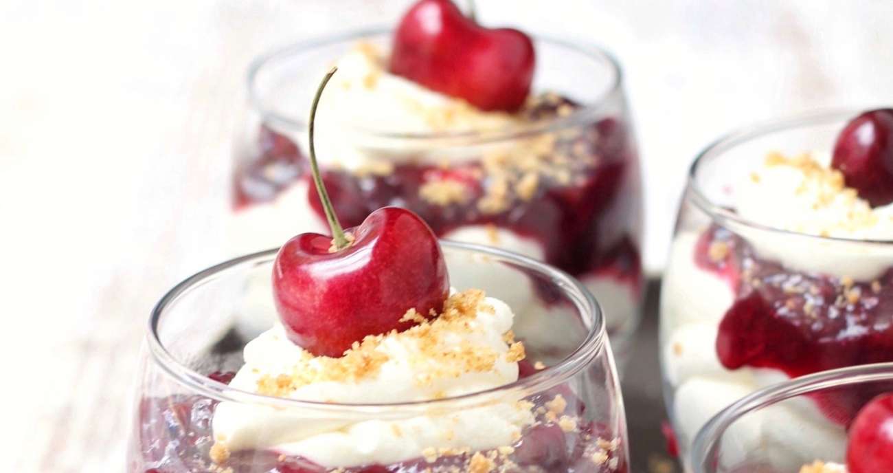 Cherry Cheesecake Parfaits - Superfresh Growers