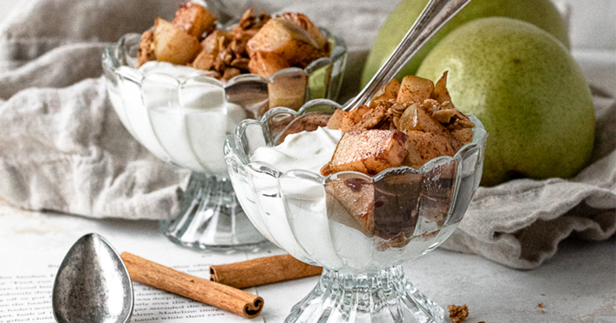Caramelized Pear Breakfast Parfaits - Superfresh Growers