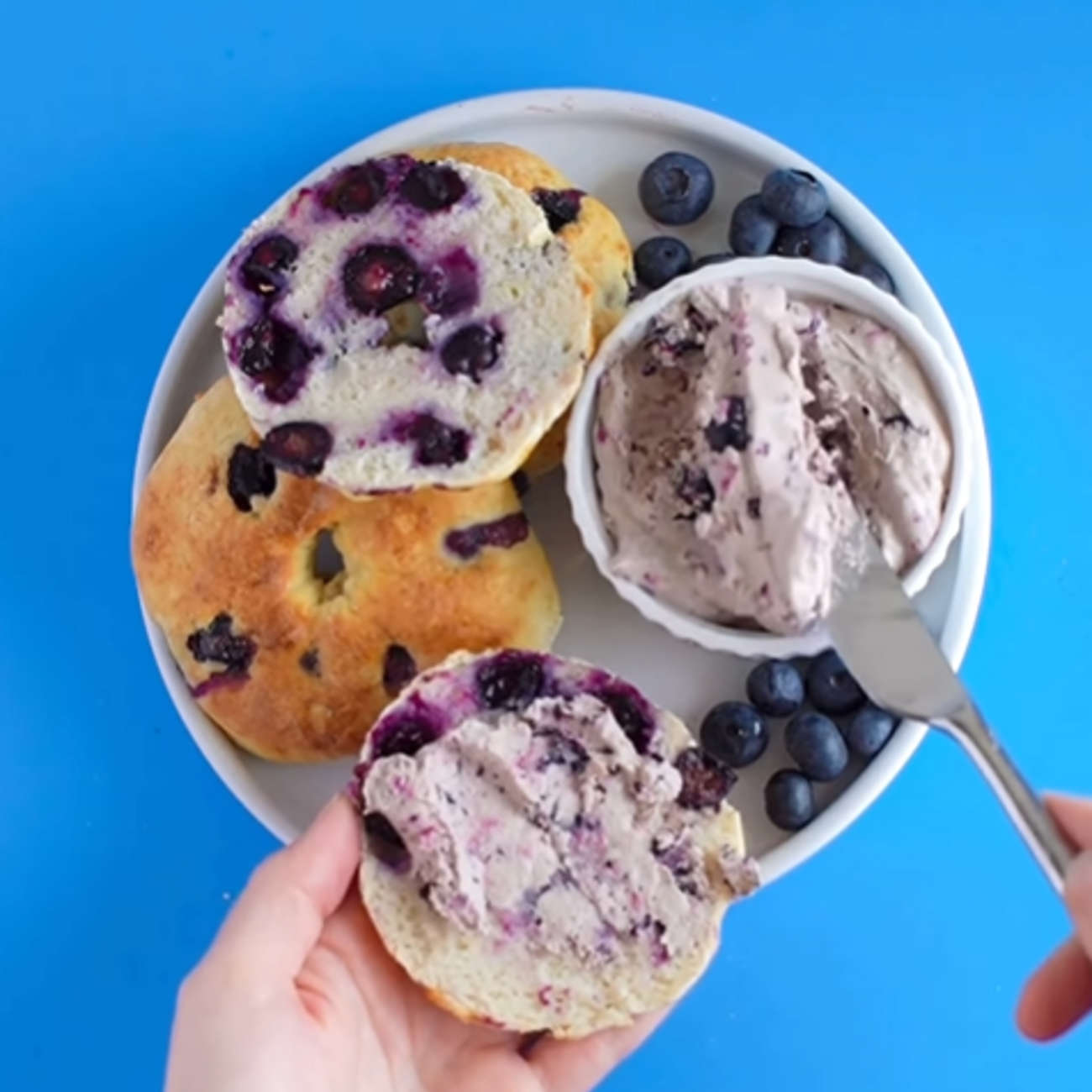 5 Ingredient Blueberry Bagels - Superfresh Growers