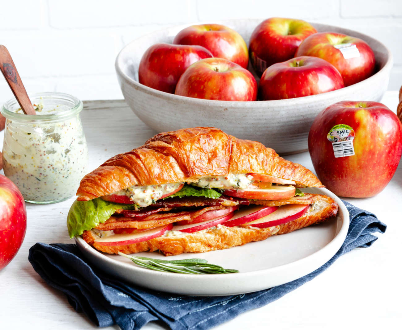 Cosmic Crisp Apple Croissant Sandwich - Superfresh Growers