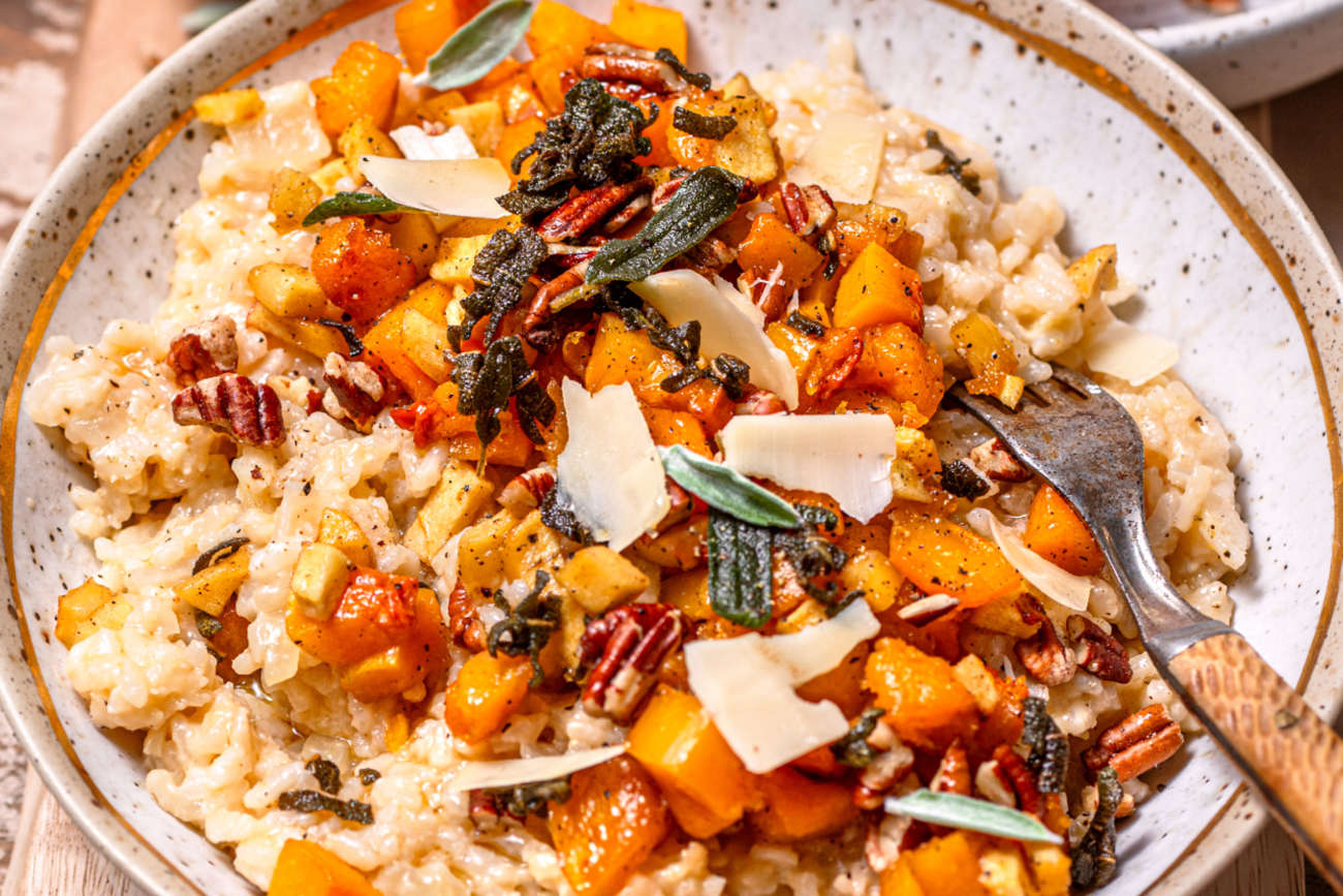 Autumn Glory Apple & Butternut Squash Risotto - Superfresh Growers