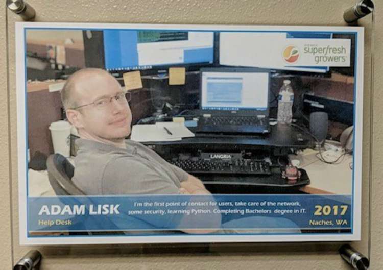 Employee Spotlight: Adam Lisk, IT Help Desk - Superfresh Growers